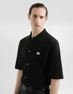 Dolce & Gabbana Cotton Shirt With Tag Sweaters And Cardigans - Black