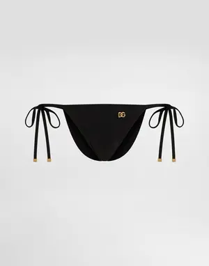 Dolce & Gabbana Tanga Swimwear Jersey - Black