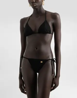 Dolce & Gabbana Tanga Swimwear Jersey - Black