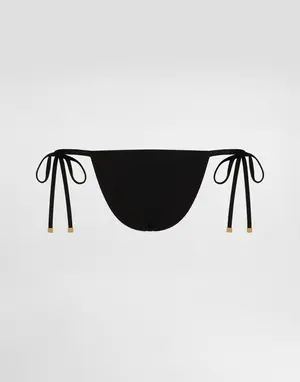 Dolce & Gabbana Tanga Swimwear Jersey - Black