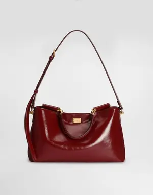 Dolce & Gabbana Vittoria Calfskin Handbag Shoulder And Crossbody Bags - Red