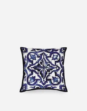 Dolce & Gabbana Canvas Cushion Small Small Cushions - Multicolor