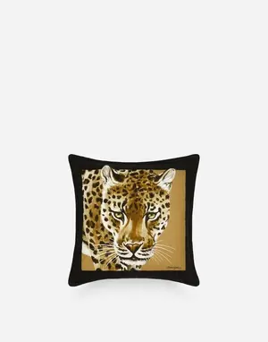 Dolce & Gabbana Canvas Cushion Small Small Cushions - Multicolor