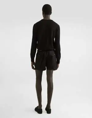 Dolce & Gabbana Cotton Round-neck Sweater - Black