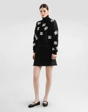 Dolce & Gabbana Raschel Tweed Miniskirt Skirts