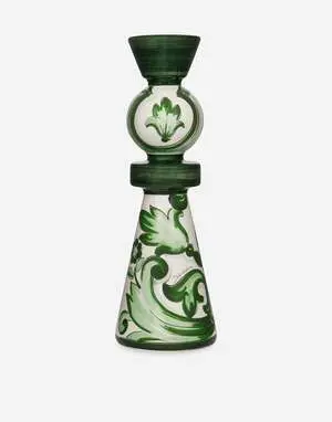 Dolce & Gabbana Ceramic Candle Holder Large Candle Holder - Multicolor
