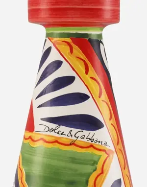 Dolce & Gabbana Ceramic Candle Holder Large Candle Holder