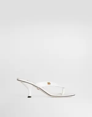 Dolce & Gabbana Sandalo Sandals And Wedges Leather - White