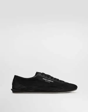 Dolce & Gabbana Suede Lipari - Man Lace-ups 39 Black