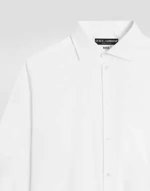 Dolce & Gabbana Striped Poplin Martini Shirt Shirts - White