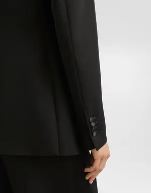 Dolce & Gabbana Double-breasted Jacket Inwool Gabardine Suits And Blazers Wool