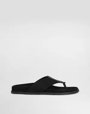Dolce & Gabbana Infradito Sandals And Slides - Black