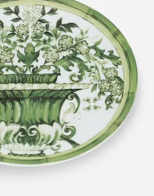 Dolce & Gabbana Set 2 Porcelain Dessert Plates Dessert Plates