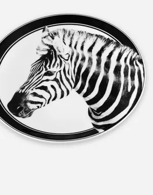 Dolce & Gabbana Set 2 Porcelain Dessert Plates Dessert Plates