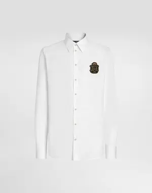 Dolce & Gabbana Cotton Martini Shirt Shirts - White