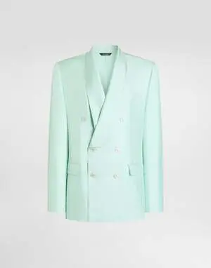 Dolce & Gabbana Giacca Suits And Blazers - Azure