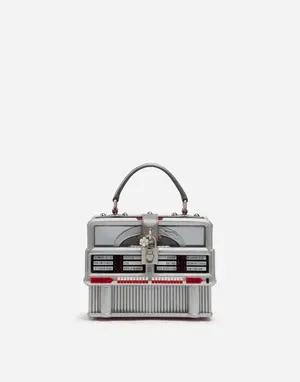 Dolce & Gabbana Juke-box Dolce Box Bag Handbags - Silver