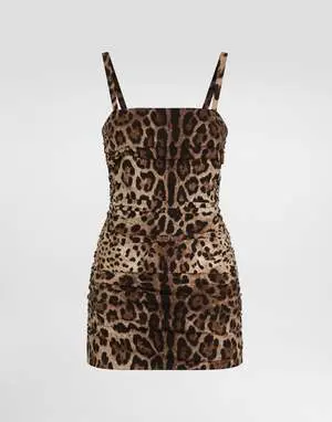 Dolce & Gabbana Animal Print Cocktail Dresses
