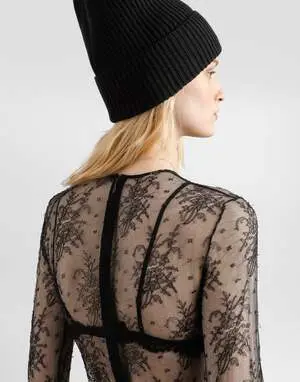 Dolce & Gabbana Chantilly Lace Bodysuit