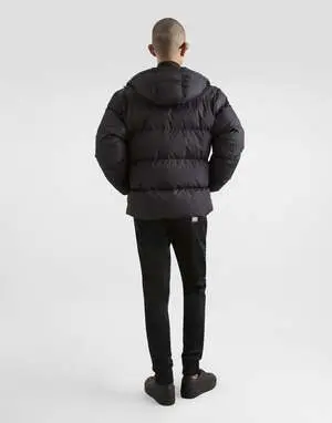 Dolce & Gabbana Nappa Leather Bomber Jacket - Black