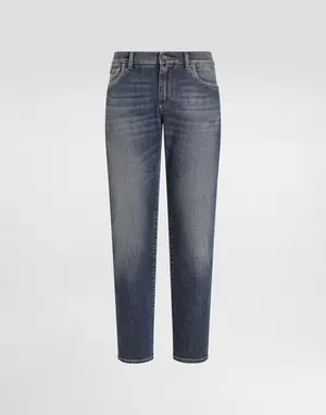 Dolce & Gabbana Pantalone Denim Multi-colored Cotton - Multicolor