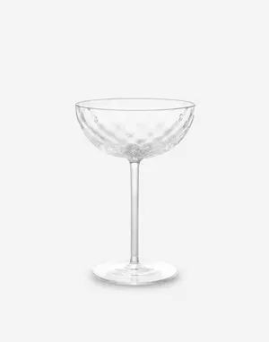 Dolce & Gabbana Hand-blown Murano Champagne Glass Champagne Glasses - Multicolor