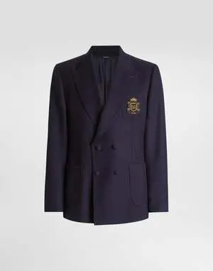Dolce & Gabbana Double-breasted Portofino Wool Jacket Suits And Blazers