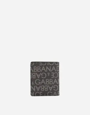 Dolce & Gabbana Coated Jacquard Bifold Card Holder Wallets And Small Leather Goods Multi-colored Fabric - Multicolor