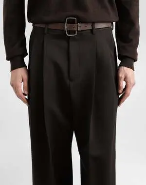 Dolce & Gabbana Calfskin Belt Belts - Brown