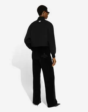 Dolce & Gabbana Cotton Chenille Jogging Pants With Dg Logo