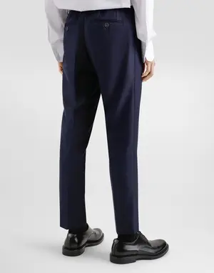Dolce & Gabbana Wool Pants With Double Darts Pants And Shorts