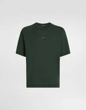 Dolce & Gabbana Cotton T-shirt T-shirts And Polos - Green