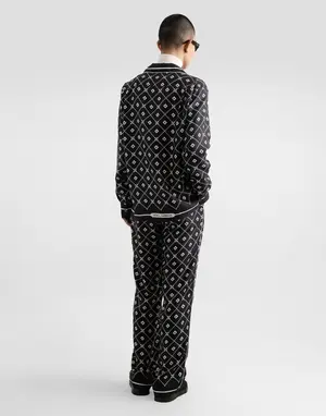 Dolce & Gabbana Printed Twill Trousers