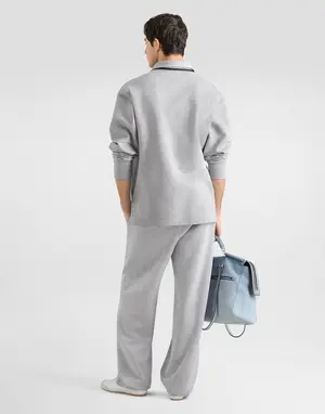 Dolce & Gabbana Melange Cotton Sweatshirt Sweatshirts Gray