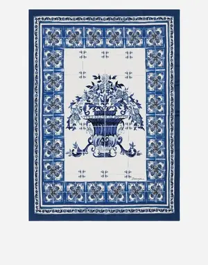 Dolce & Gabbana Silk Blanket Doubled With Wool Plaid - Multicolor