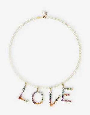 Dolce & Gabbana 18kt Yellow Gemstone Charm - Gold