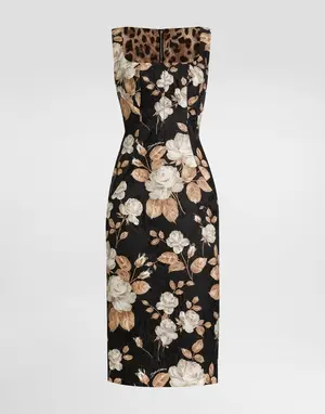Dolce & Gabbana Rose- Brocade Dress Dresses