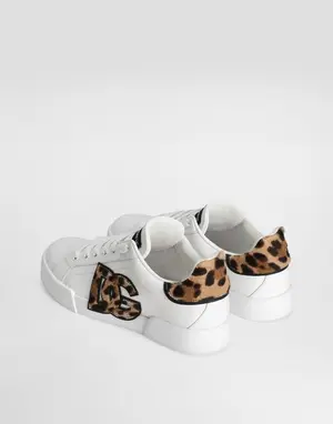 Dolce & Gabbana Portofino Light Strobel Leather Sneakers Sneakers