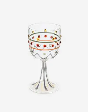 Dolce & Gabbana Red Wine Glass Wine Glasses - Multicolor