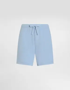Dolce & Gabbana Smooth Knit Shorts Pants And Shorts - Azure