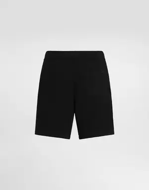 Dolce & Gabbana Smooth Knit Shorts Pants And Shorts - Black