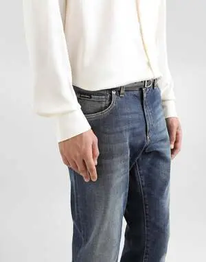 Dolce & Gabbana Pantalone Denim Multi-colored Cotton