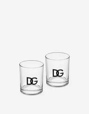 Dolce & Gabbana Set 2 Bicch. Acqua Water Glasses - Multicolor