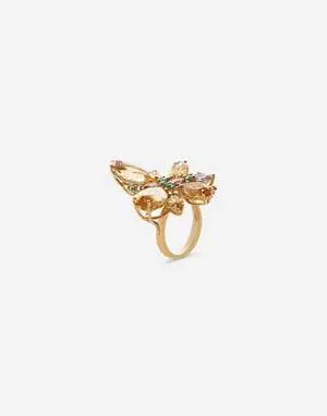 Dolce & Gabbana 18kt Yellow Gemstone Ring