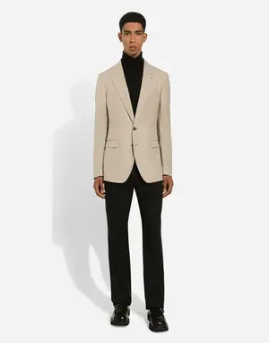 Dolce & Gabbana Single-breasted Wool Taormina-fit Jacket Suits And Blazers