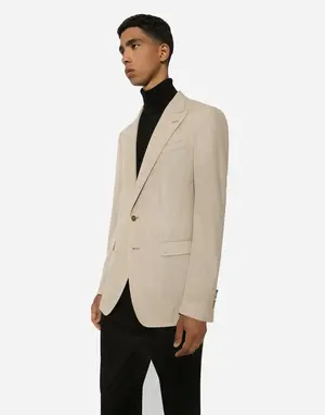 Dolce & Gabbana Single-breasted Wool Taormina-fit Jacket Suits And Blazers