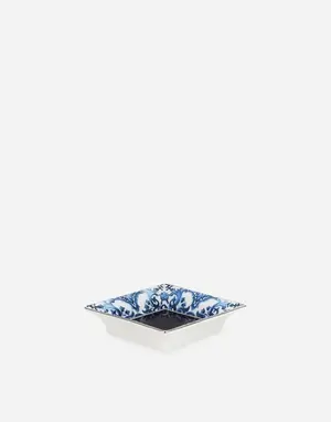 Dolce & Gabbana Porcelain Trinket Tray Storage Trays - Multicolor