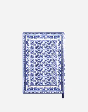 Dolce & Gabbana Medium Ruled Notebook Textile Cover Notebooks