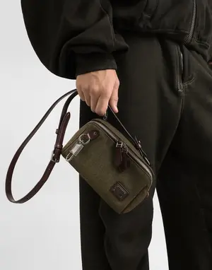 Dolce & Gabbana Lock Fabric Crossbody Bag Collection