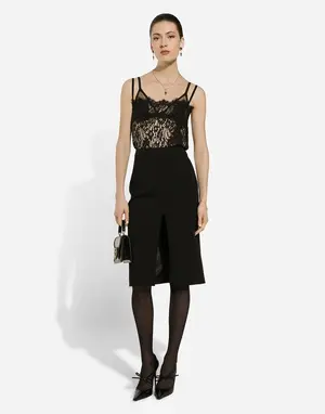Dolce & Gabbana Lace Top Shirts And Tops